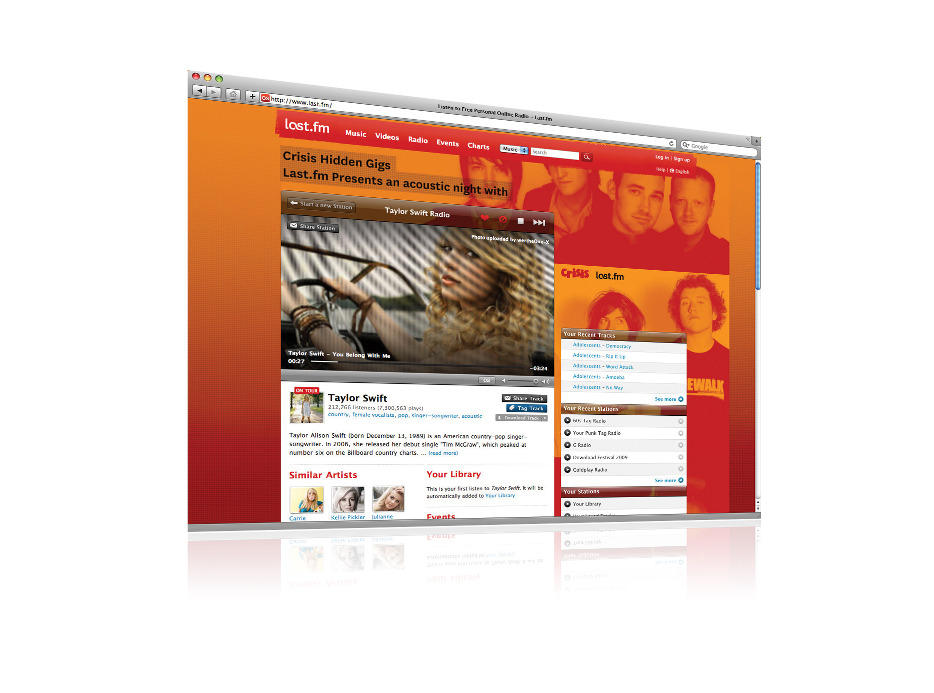 Visual Radio Press Materials – Last.fm